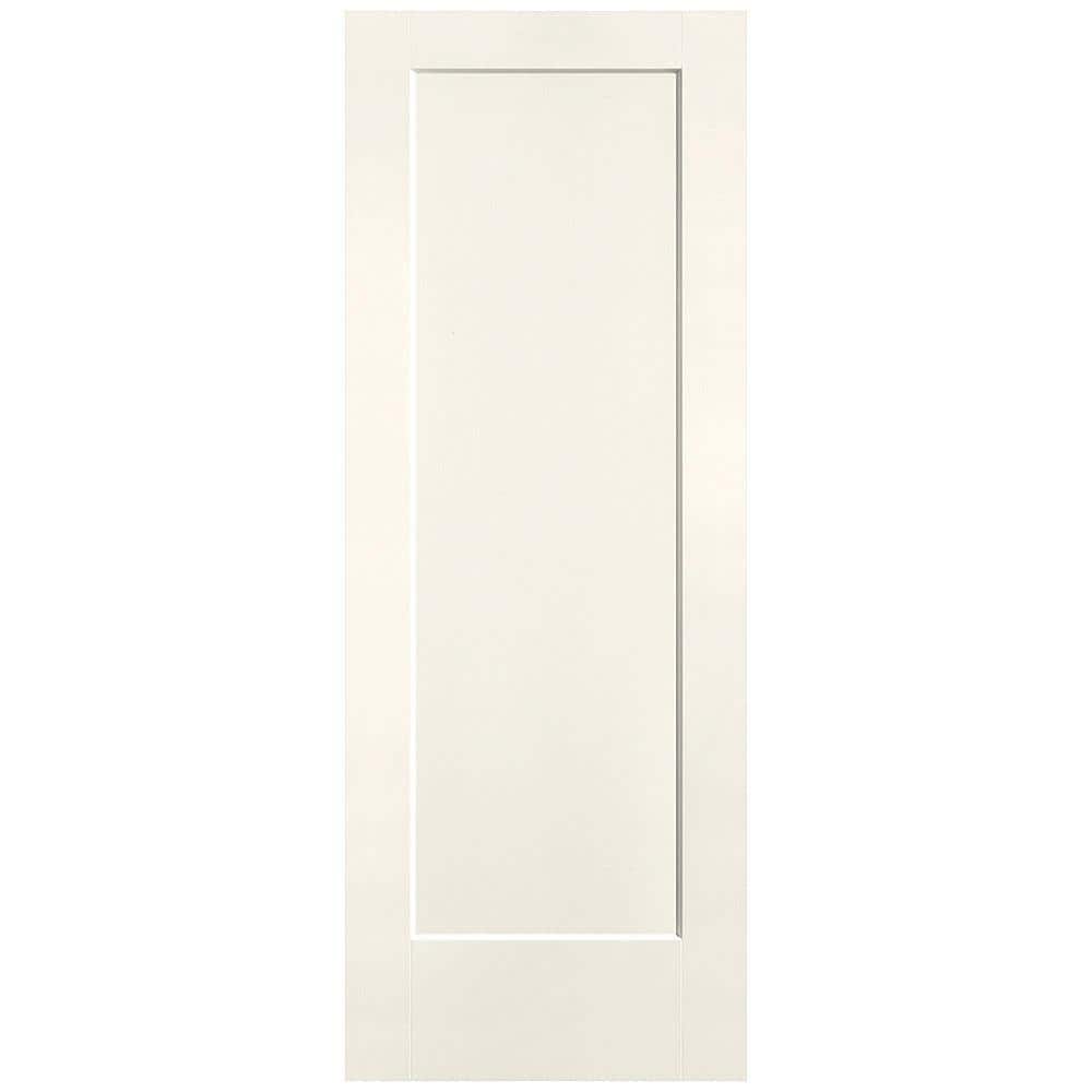 Masonite 30 in. x 80 in. 1-Panel Lincoln Park Single Bore Solid Core ...