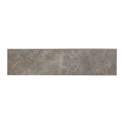 Daltile Continental Slate Indian Red 3 in. x 12 in. Porcelain Bullnose ...