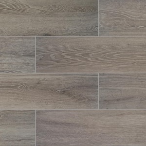 Daltile Laurelwood Cream 4 in. x 6 in. Glazed Porcelain Floor and Wall ...