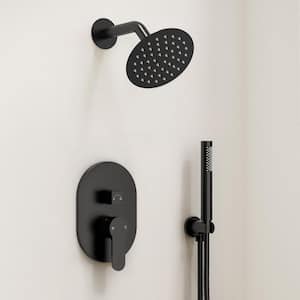 GRANDJOY ClassicRain Multifunction 3-Spray Round High Pressure 10 and 6 ...