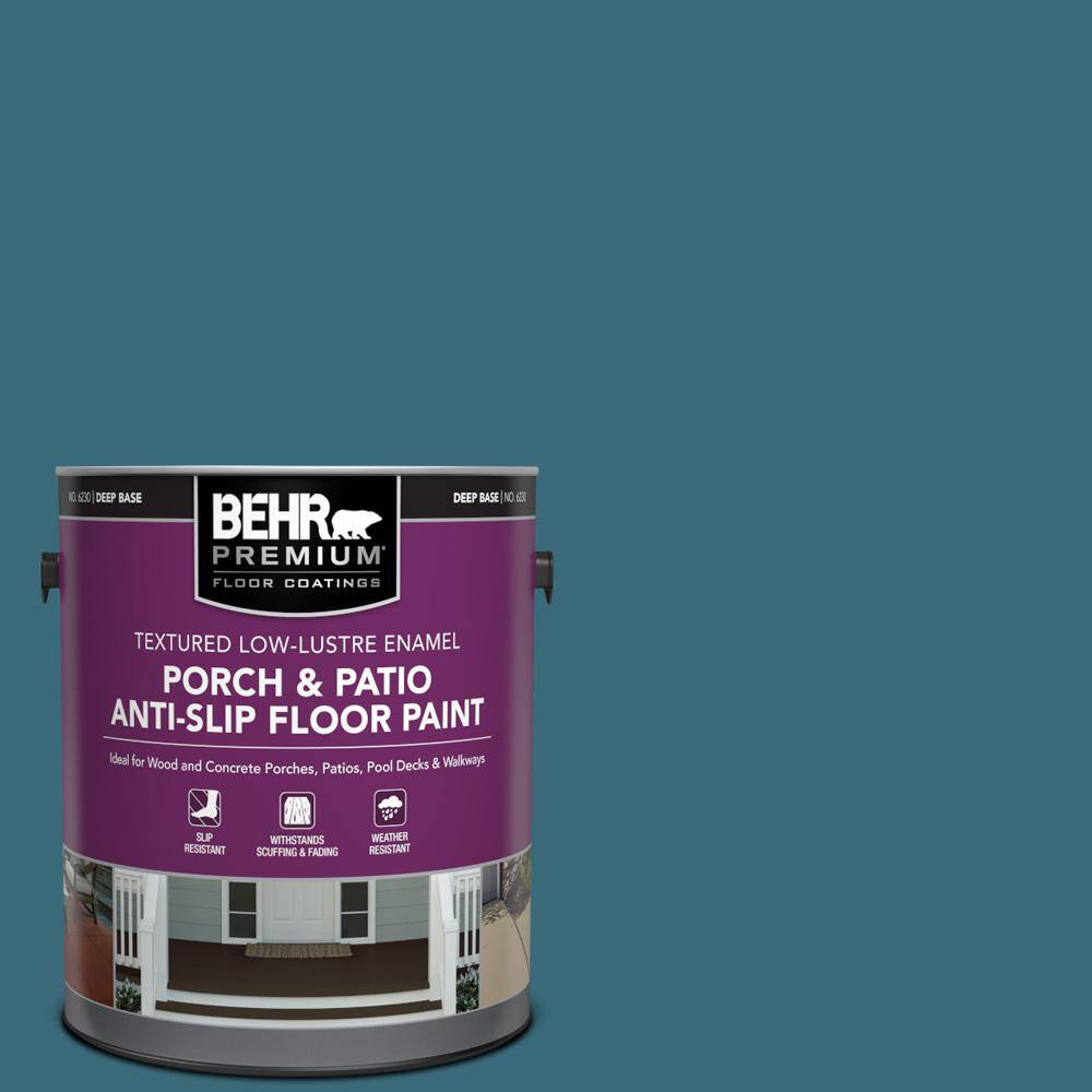 BEHR PREMIUM 1 gal. #S460-6 Mammoth Mountain Textured Low-Lustre Enamel ...