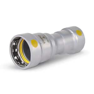 T TITANPRESS 3/4 in. x 1/2 in. Carbon Steel Press Reducing Coupling HNBR Gas TPRC3412G - The ...