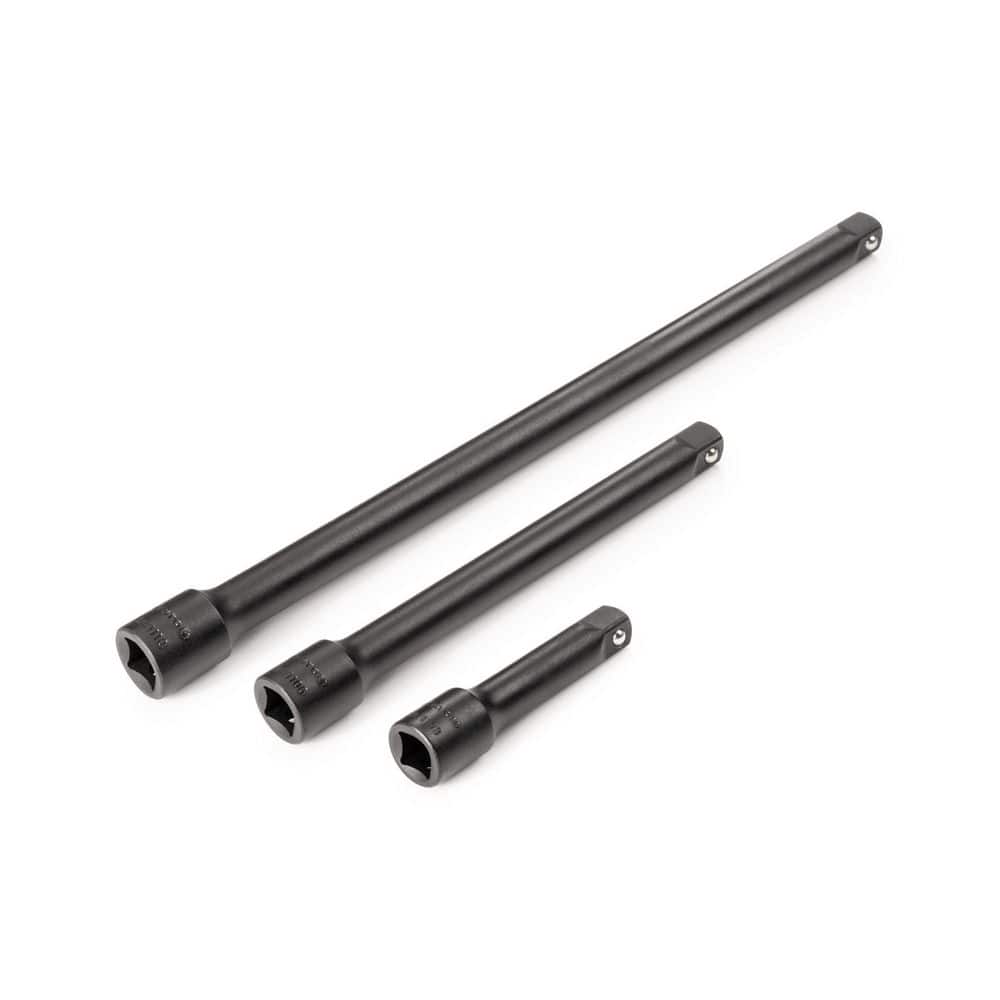 TEKTON 3/8 in. Drive Extension Set, 3-Piece (3,6, 10 in.) SIA91000 ...