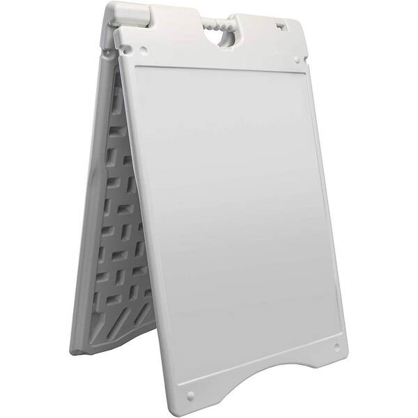 JUMBL Sandwich Board, A Frame Sign Holder 22x28 in., Dual Display ...