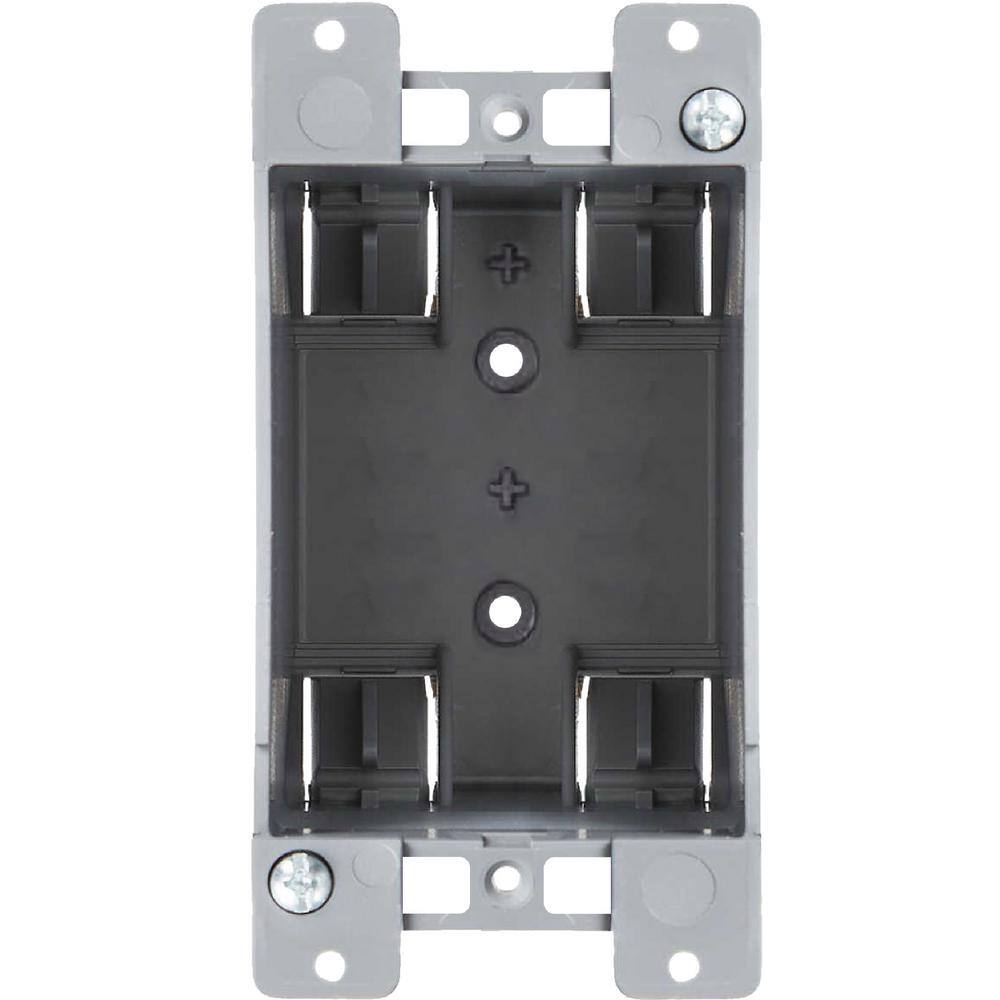 NEWHOUSE ELECTRIC 14 cu. in. 1-Gang PVC Old Work Electrical Outlet Box ...