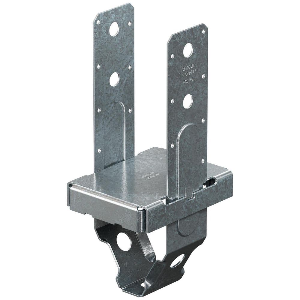 Simpson Strong-Tie PBST ZMAX Galvanized Standoff Post Base for 4 x 6 ...