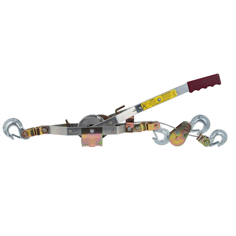 Maasdam Pow'R Pull 1 to 2-ton Capacity Convertible Winch Puller Come ...