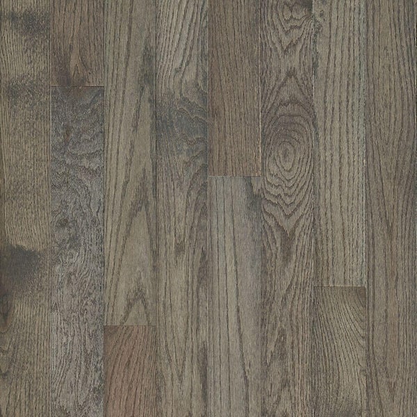Bruce Take Home Sample - Plano Gray Oak Solid Hardwood Flooring BR ...
