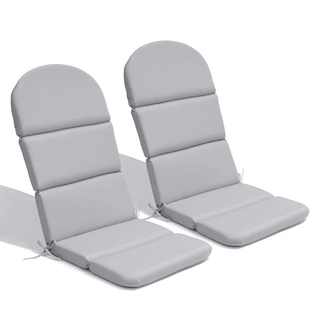 CLOUDFLY 20 in. x 50 in. Adirondack Chair Cushion High Back Patio Chair ...