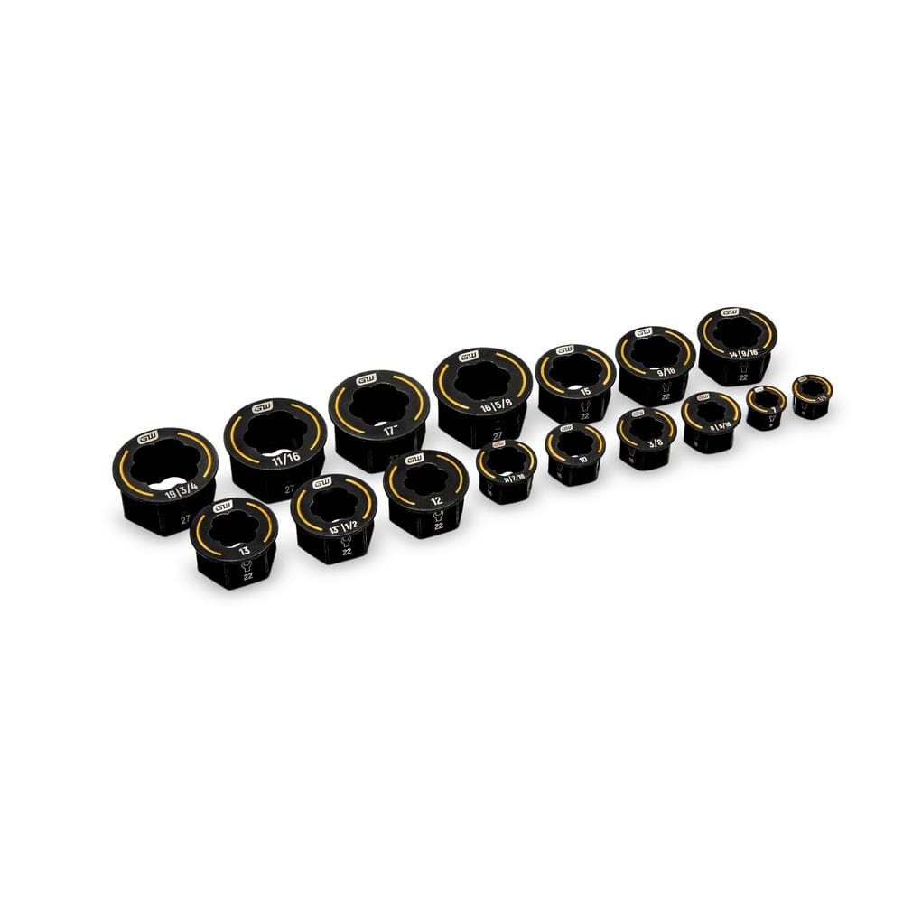 GEARWRENCH Bolt Biter SAE/Metric Wrench Insert Set (16-Piece) 86192 ...