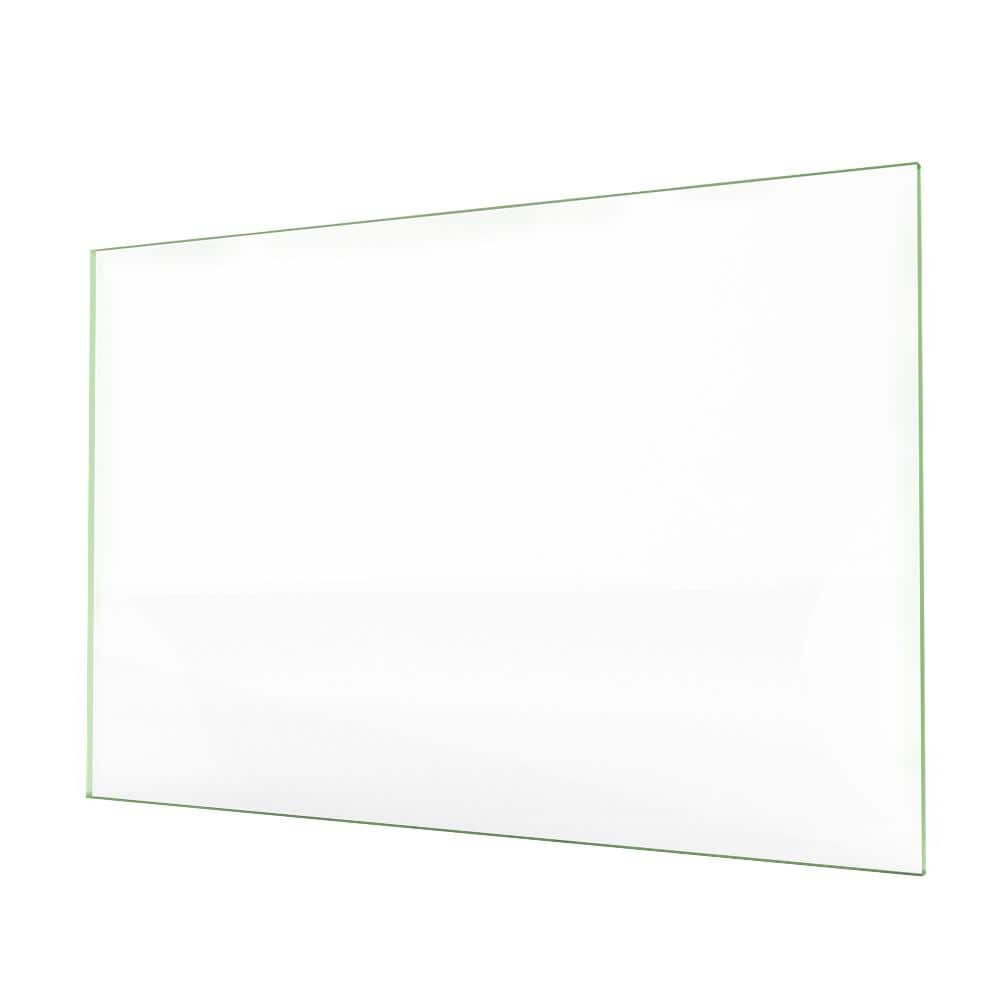 Fab Glass And Mirror 30 In X 36 In Clear Rectangular Tempered Glass Sheet 14 In Thick Flat