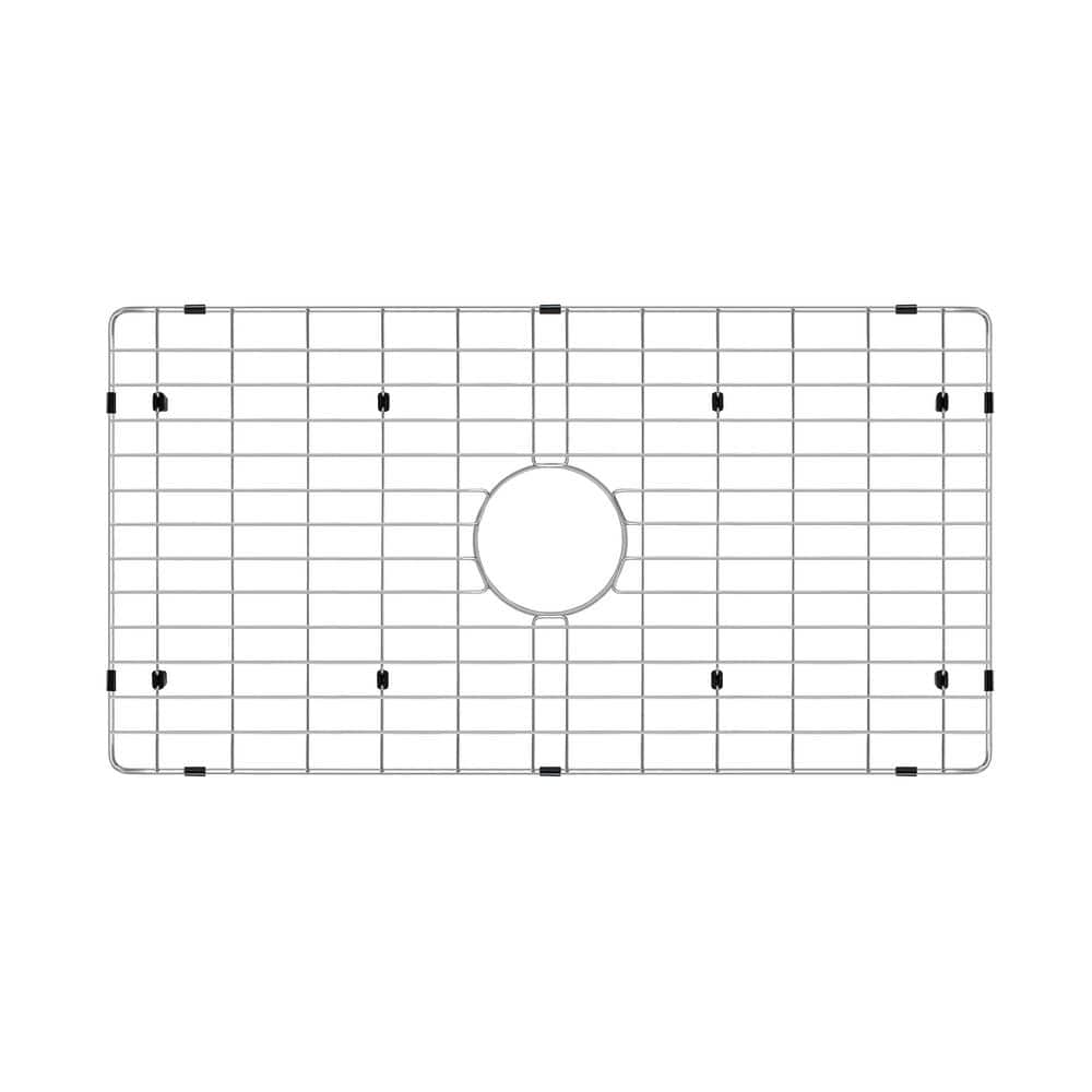 CHESHIRE 27.75 in. L x 14.75 in. W Stainless Steel Bottom Grid HCH-GR ...