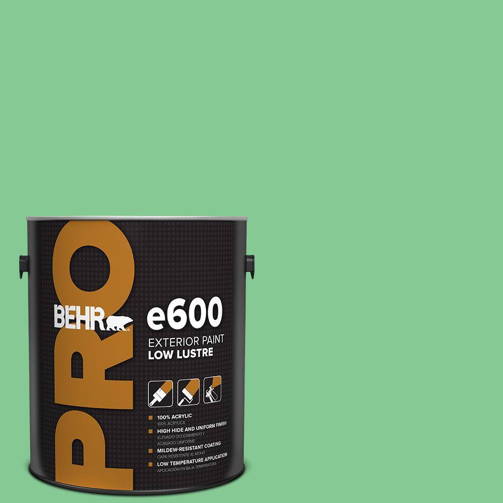BEHR PRO 1 gal. #P400-4 Good Luck Low Luster Exterior Paint PR62301 ...