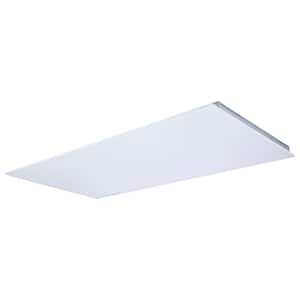 Satco 2 ft. x 4 ft. White Integrated LED Backlit Flat Panel Wattage and ...