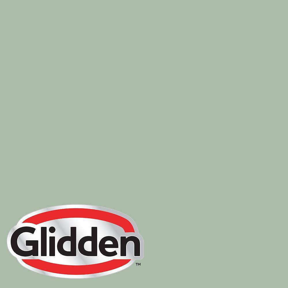 Glidden Essentials 1 gal. #HDGG63 Pale Jade Semi-Gloss Exterior Paint ...