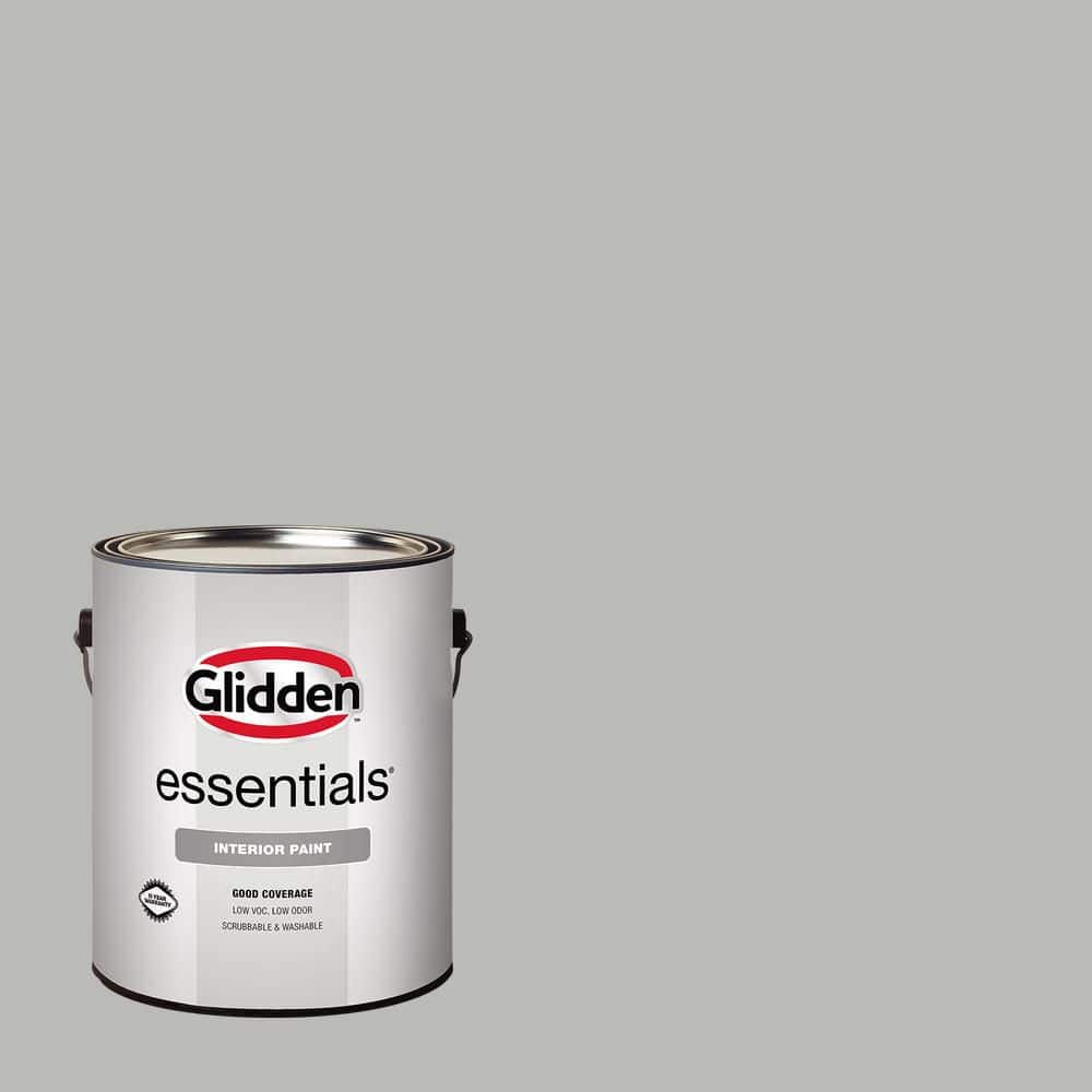 Glidden Essentials 1 gal. PPG0997-3 Fresh Granite Semi-Gloss Interior ...