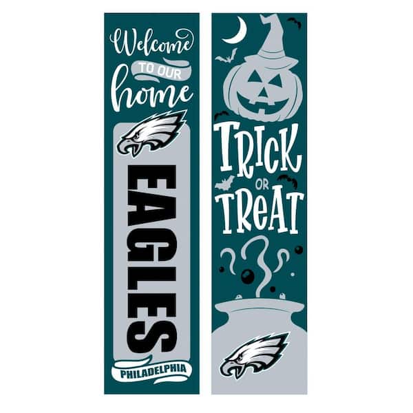 Evergreen 47 in. Double Sided Leaner Halloween Prop Porch Sign ...