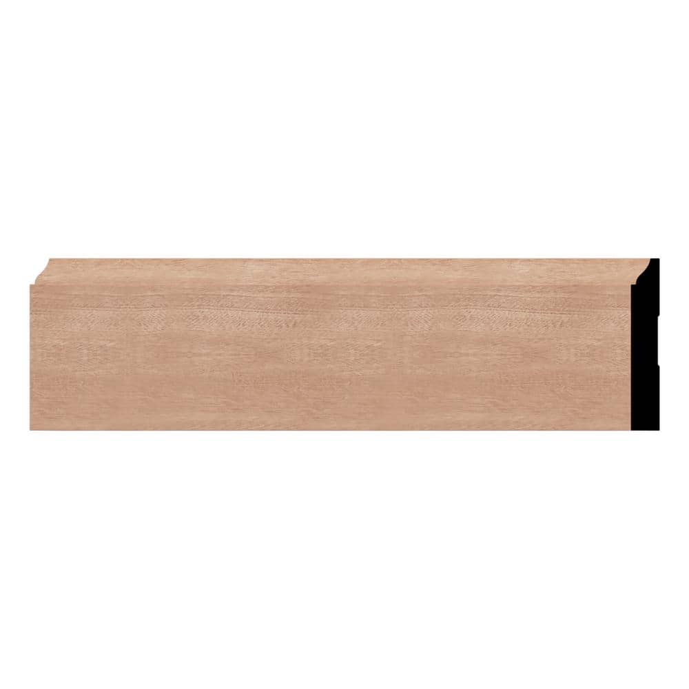 Ekena Millwork WM620 0.56 in. D x 4.25 in. W x 96 in. L Wood Sapele ...