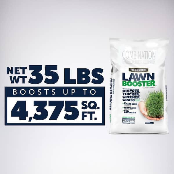 Buy 35 lbs. Sun and Shade Lawn Booster with Smart Seed, Fertilizer and ...