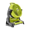RYOBI ONE+ 18V Cordless 7-1/2 in. Bucket Top Misting Fan (Tool Only ...