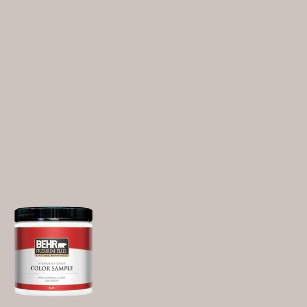 BEHR PREMIUM PLUS 8 oz. #790A-3 Road Runner Flat Interior/Exterior ...