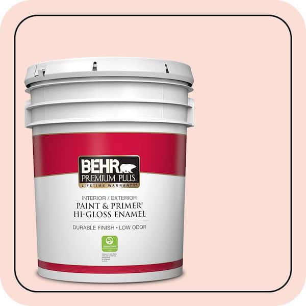 BEHR PREMIUM PLUS 5 gal. #200C-2 Botticelli Angel Hi-Gloss Enamel ...