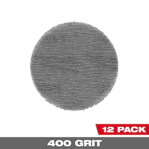 Milwaukee 3 in. 80-Grit Mesh Sanding Discs For M12 FUEL 3 in. Random ...