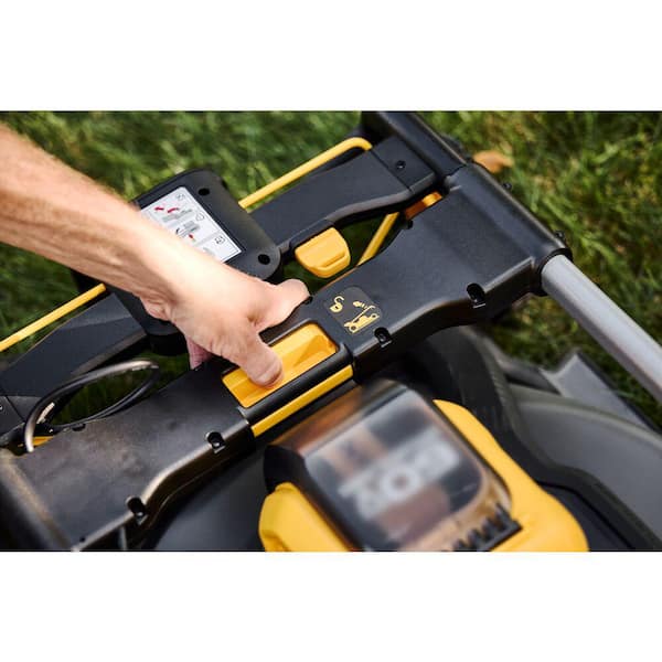 DEWALT FLEXVOLT 1x60V MAX 21 in. Cordless Battery Powered Push Lawn ...