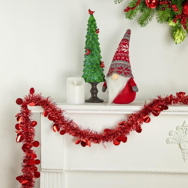 Red Christmas Ornament Garland