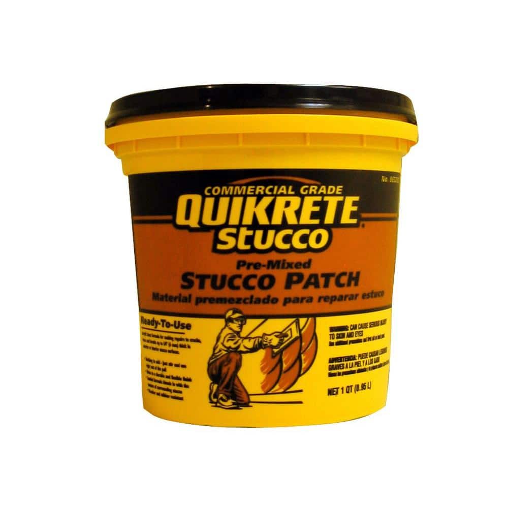 Quikrete 2.5 lb. Pre-Mixed Stucco Patch 865032 - The Home Depot