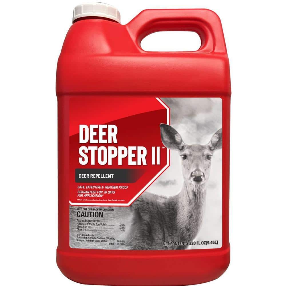 ANIMAL STOPPER Deer Stopper II Animal Repellent, 2.5 Gal. Ready-to-Use ...