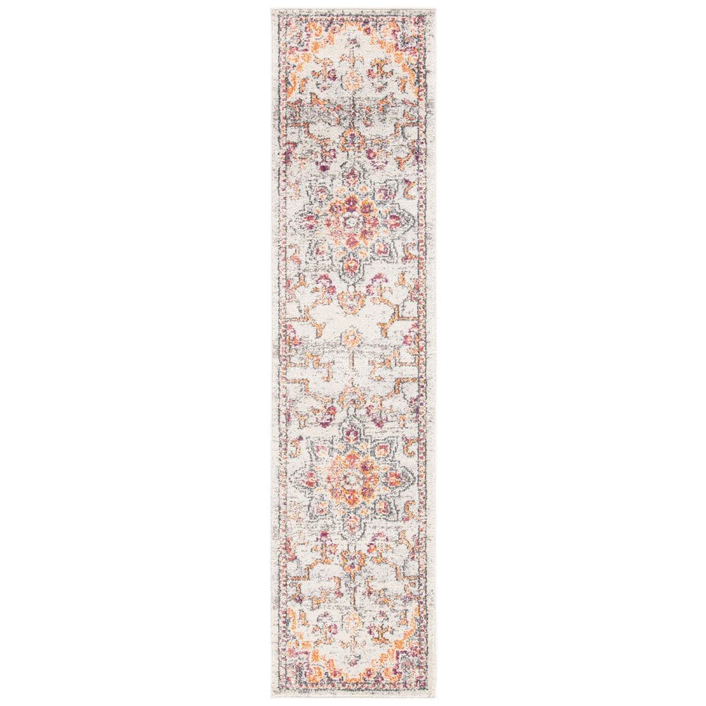 Reviews for SAFAVIEH Madison Beige/Orange 2 ft. x 20 ft. Border ...