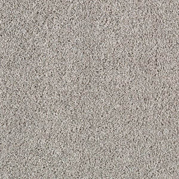 TrafficMaster Immense III - Color Grey Flannel Texture 12 ft. Carpet ...
