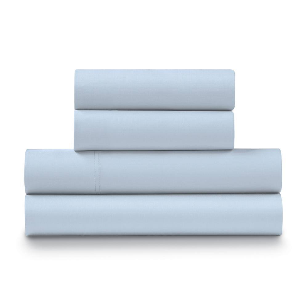 ELLA JAYNE 500TC Cotton Percale 4-Piece Ocean King Sheet Set EJH500_OSS ...