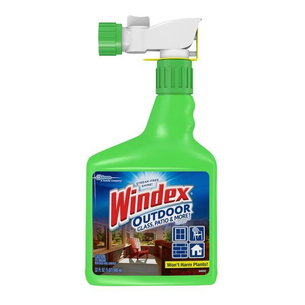 Windex 32 oz. Outdoor Glass Cleaner 040132 - The Home Depot