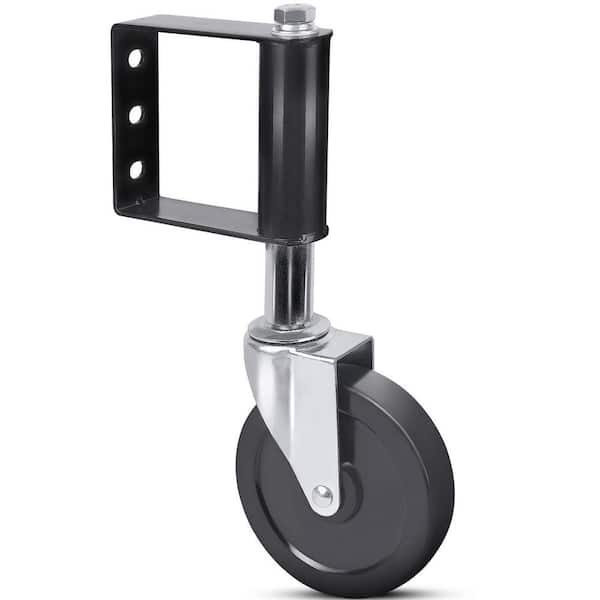 Angel Sar Spring-Loaded Heavy-Duty Gate Wheels with Universal Mount for ...