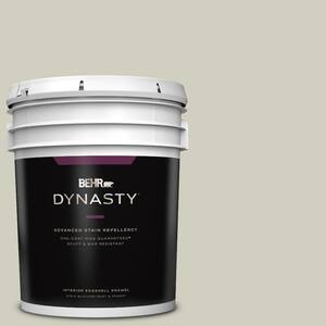 BEHR PREMIUM PLUS 8 oz. #N350-2 Sawgrass Satin Enamel Interior/Exterior ...