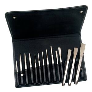 Mayhew 7024-K Punch and Chisel Set (24-Piece) 61050 - The Home Depot