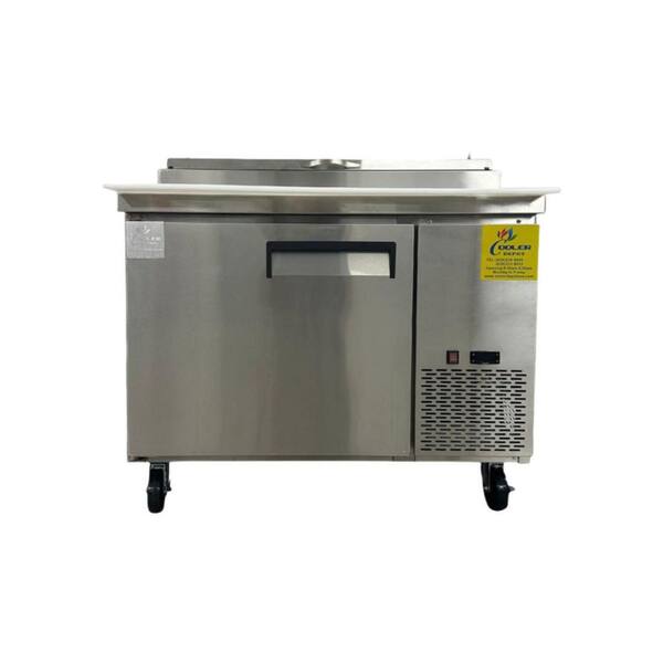 Cooler Depot 45 in. W 9.88 cu. ft. Commercial Pizza Prep Refrigerator ...