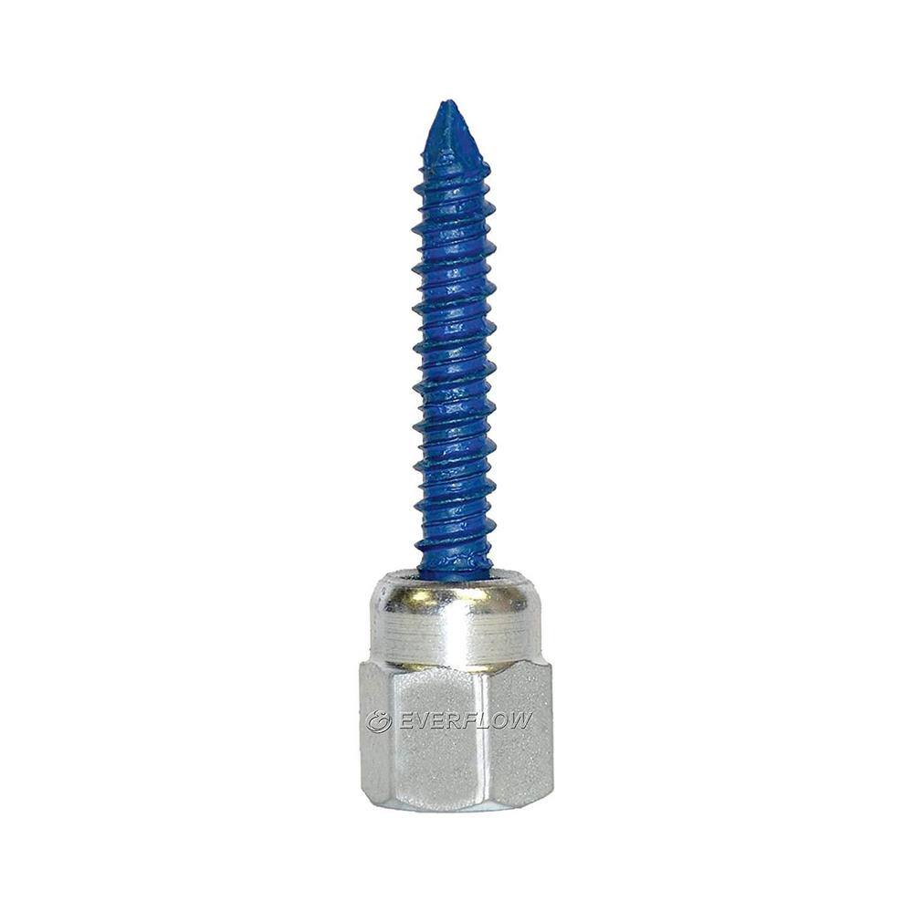 PLUMBFLEX 5/16 in. x 1-3/4 in. Vertical Rod Anchor Super Screw with 3/8 ...