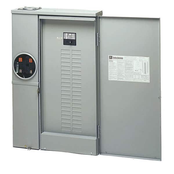 Eaton 200 Amp 40 Space/Circuit EUSERC BR Type Main Breaker Meter ... Eaton 200 Amp 40 Space/Circuit EUSERC BR Type Main Breaker Meter ...