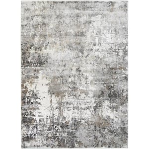 Mayberry Rug Driftwood Modern Multi-Colored 2 ft. x 3 ft. Area Rug ...