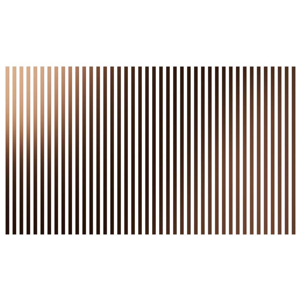Ekena Millwork Adjustable Slat Wall 1/8 in. T x 1 ft. W x 4 ft. L ...