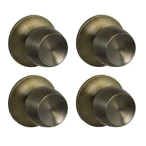 Reviews for Defiant Brandywine Antique Brass Hall/Closet Door Knob (4-Pack) | Pg 5 - The Home Depot
