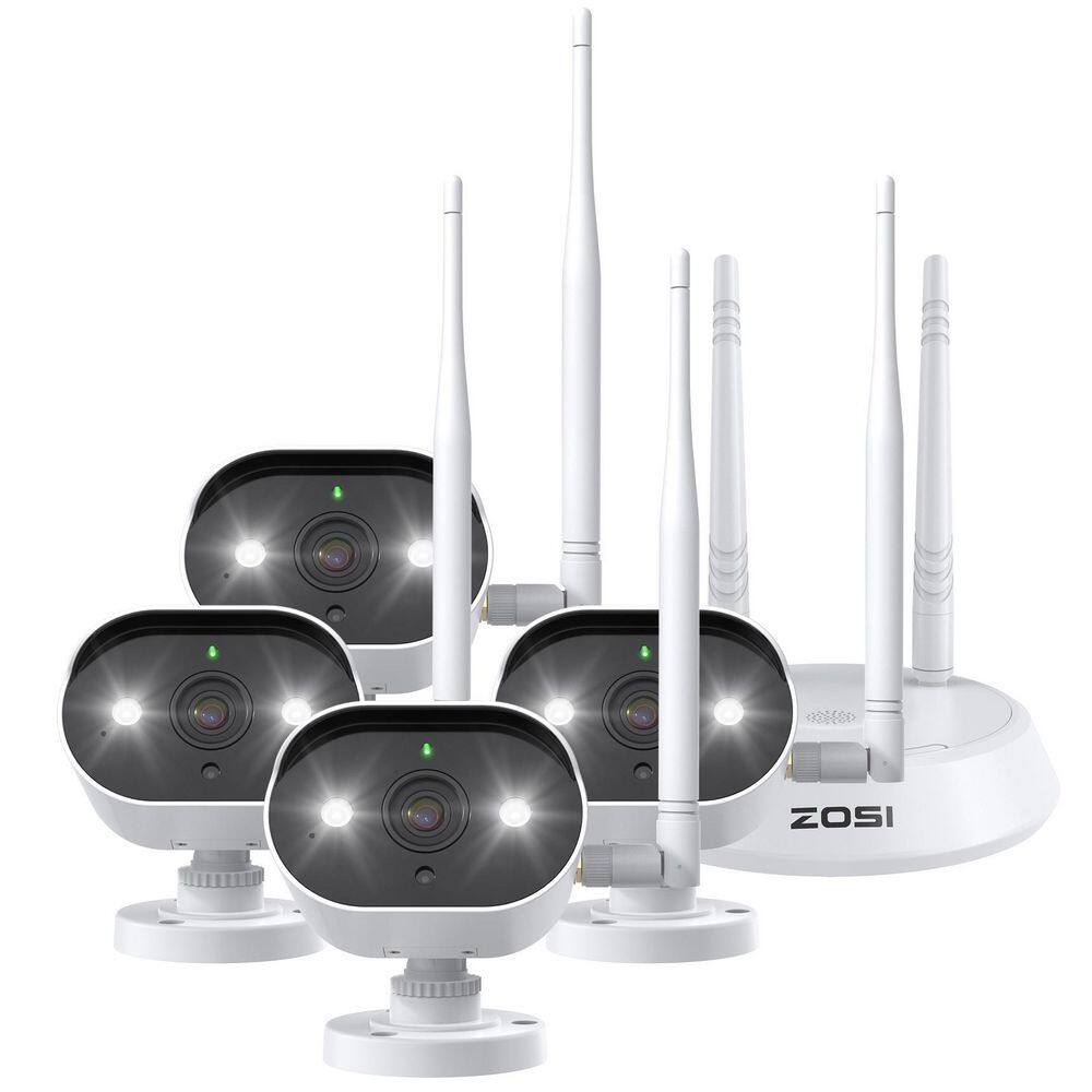 ZOSI 3K 5MP Wireless Home Security Camera System with Base Station ...