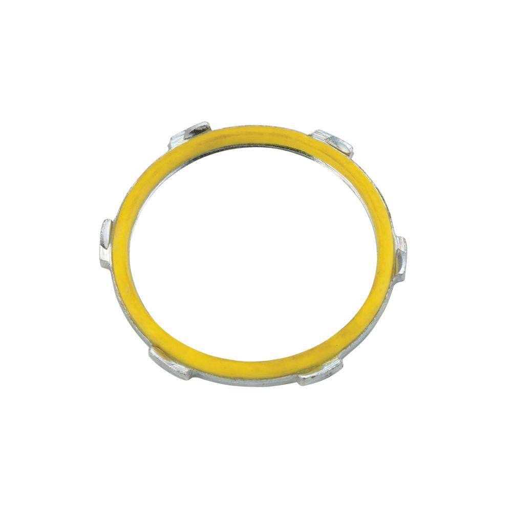 RACO Rigid/IMC 2 in. Sealing Locknut (25-Pack)-1208 - The Home Depot