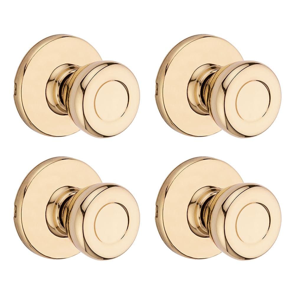 Reviews for Kwikset Tylo Polished Brass Passage Hall/Closet Door Knob 4-Pack | Pg 3 - The Home Depot