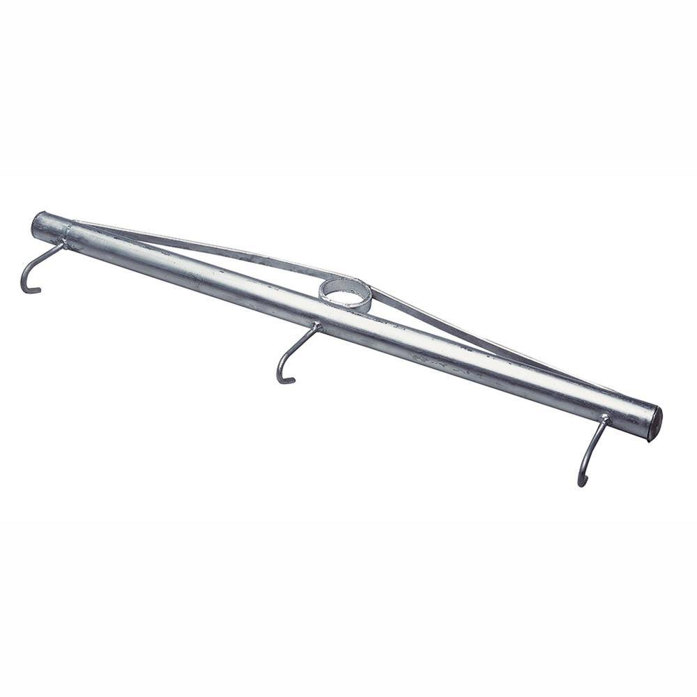 Master Halco 36 in. Galvanized Steel Hook Stretcher Bar with 3-Hooks ...