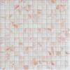 Apollo Tile Celestial 4" x 6" Glossy Bone White Glass Mosaic Uniform ...