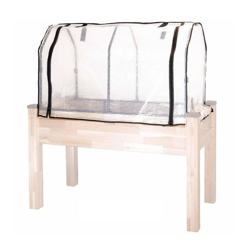 22 x 43 x 24 Inches Greenhouse Cover for Elevated Planter Boxes ...
